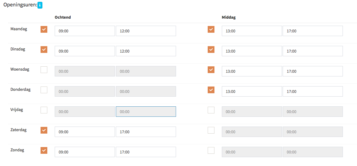 3.1.2 Openingsuren – EasyOrder Wiki