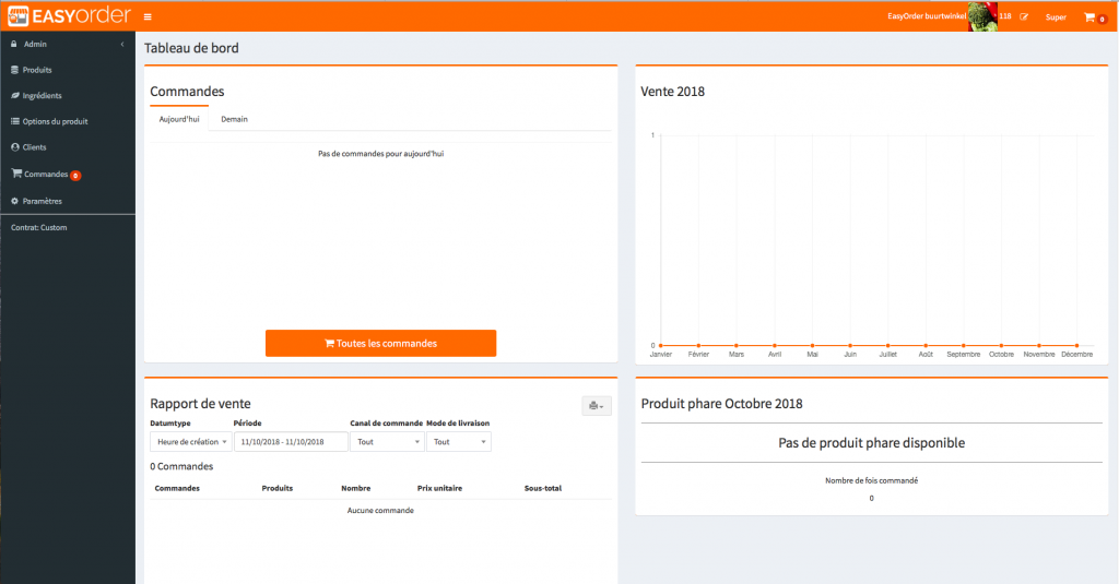 2.4 Ouvrir et utiliser le backoffice pour la premiére fois – EasyOrder Wiki