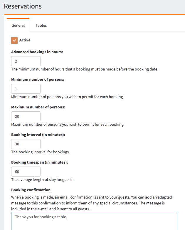12. Reservaties (NEW V4.3) – EasyOrder Wiki
